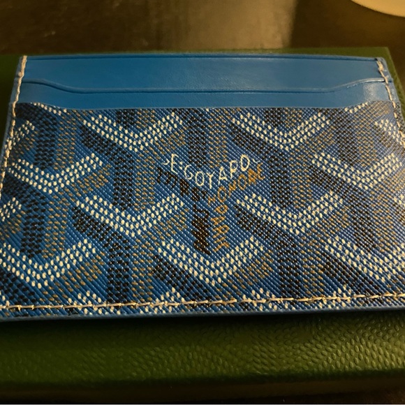 Goyard | Accessories | Goyard Blue Key And Card Holder With Distinctive ...